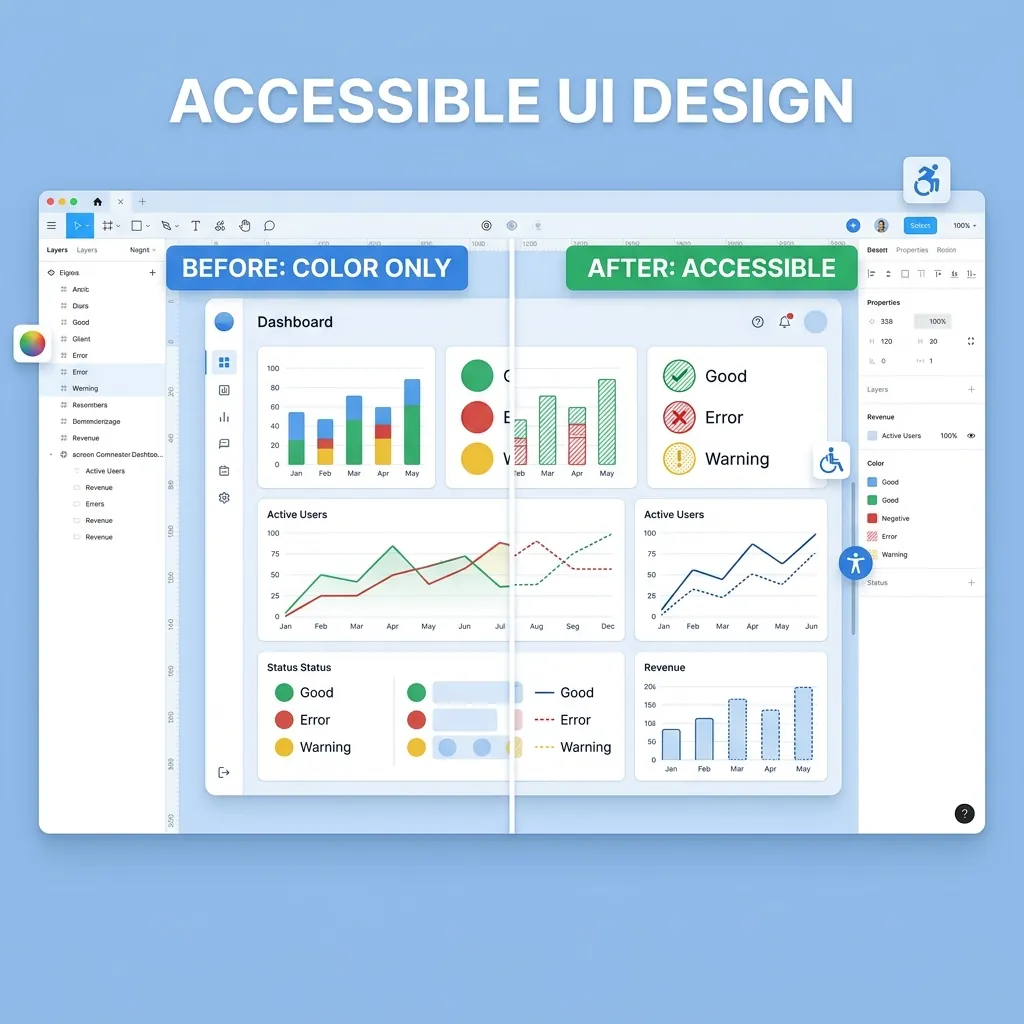 Accessible UI Design for Color Blindness | Patterns