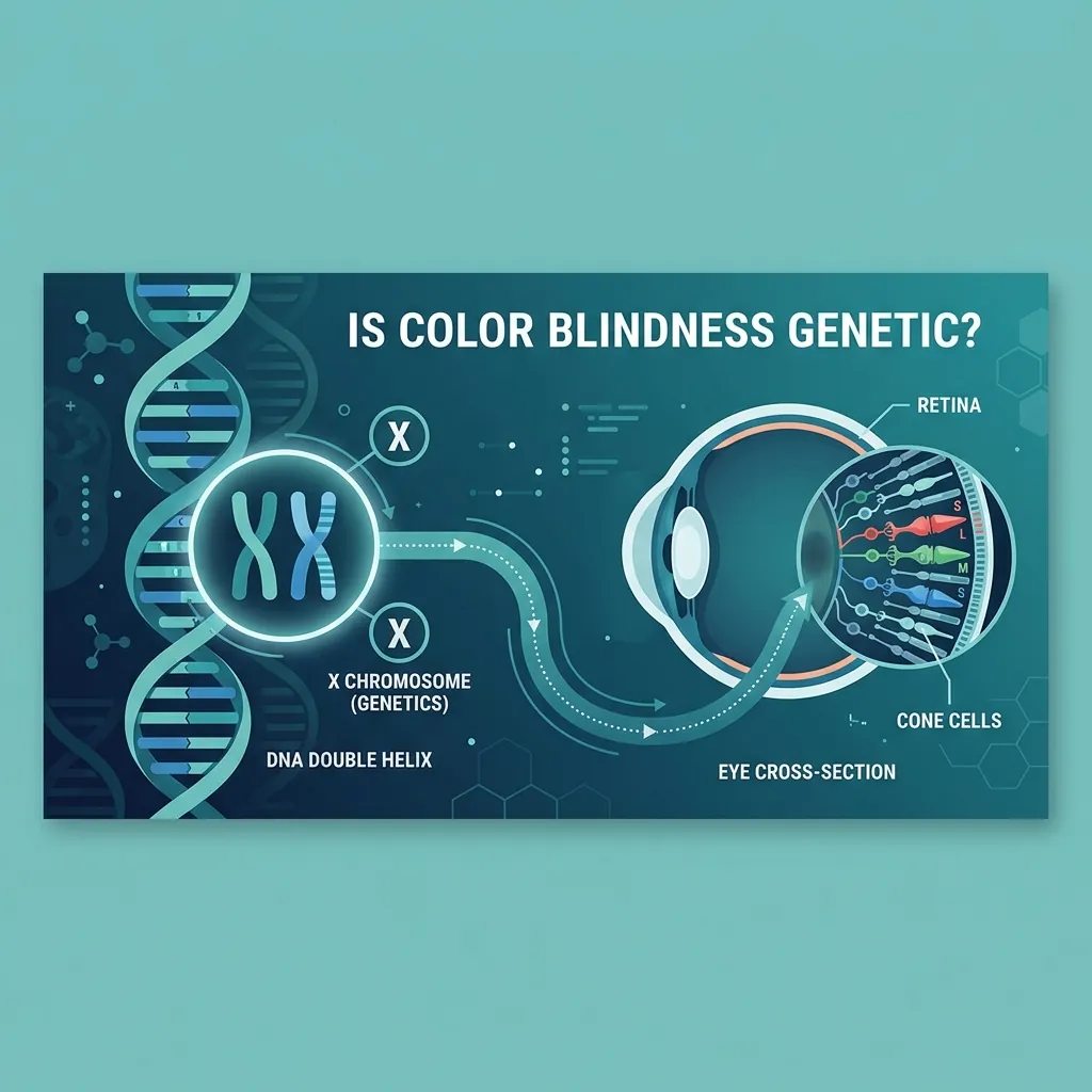 Is Color Blindness Genetic? Inheritance, Causes & Risk